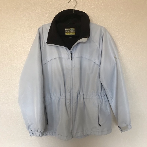 Pacific Trail | Jackets & Coats | Pacific Trail Light Blue Anorak Style ...